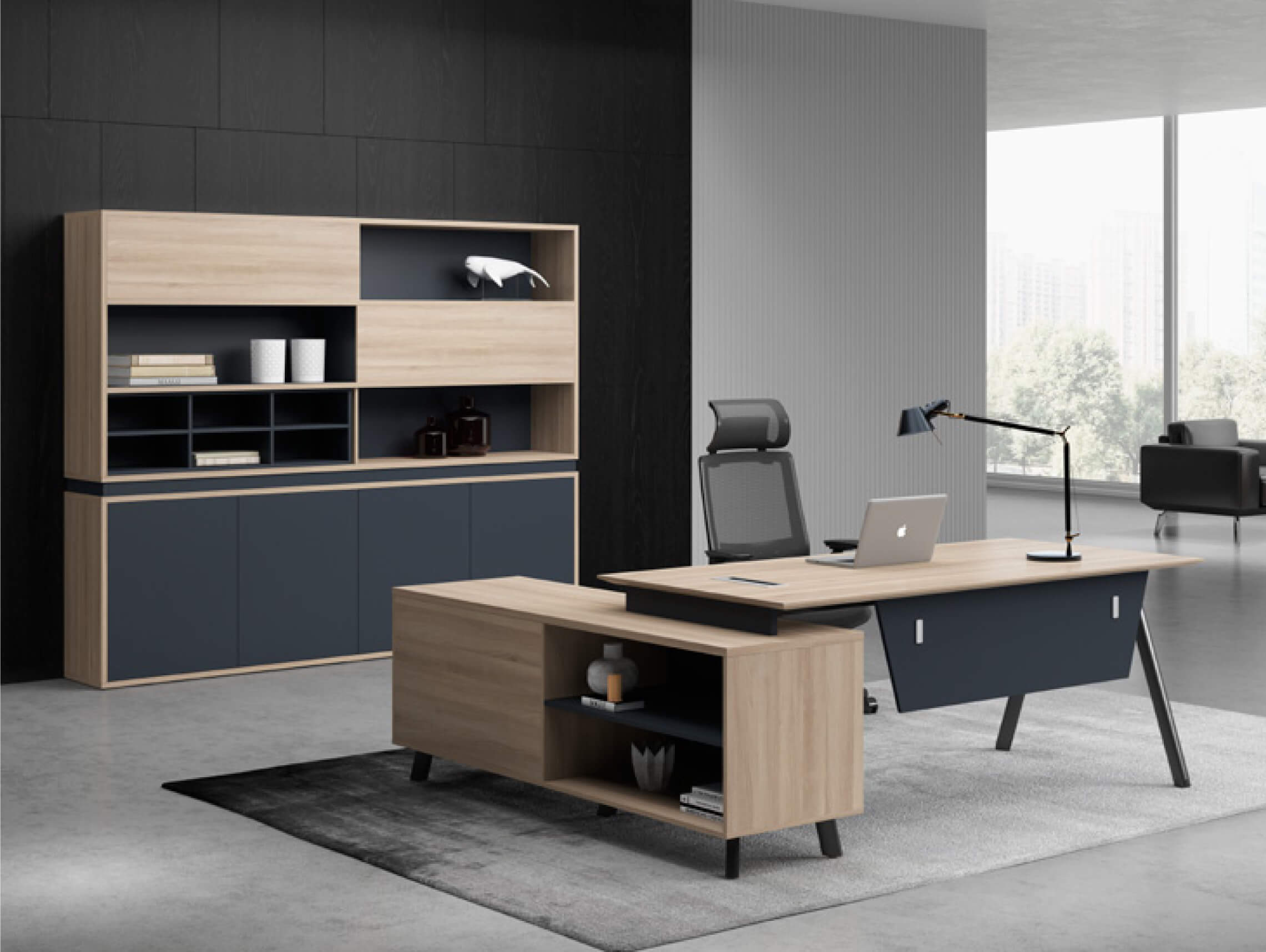 Manager desk - FOH-FWD02-2 - FOH Furniture LLC