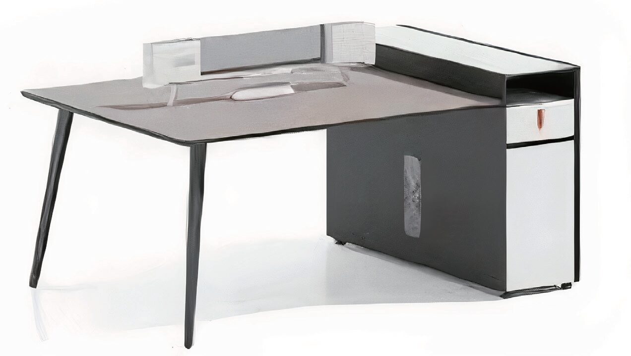 FH-WS-OD012 Modern Luxury Premium Office Workstation with Storage ...