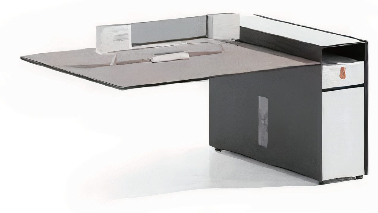 FH-WS-OD012 Modern Luxury Premium Office Workstation with Storage ...